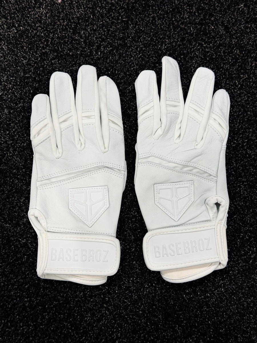White-out Batting Gloves – Basebroz